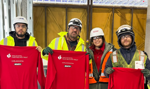 Hard Hats with Heart | American Heart Association